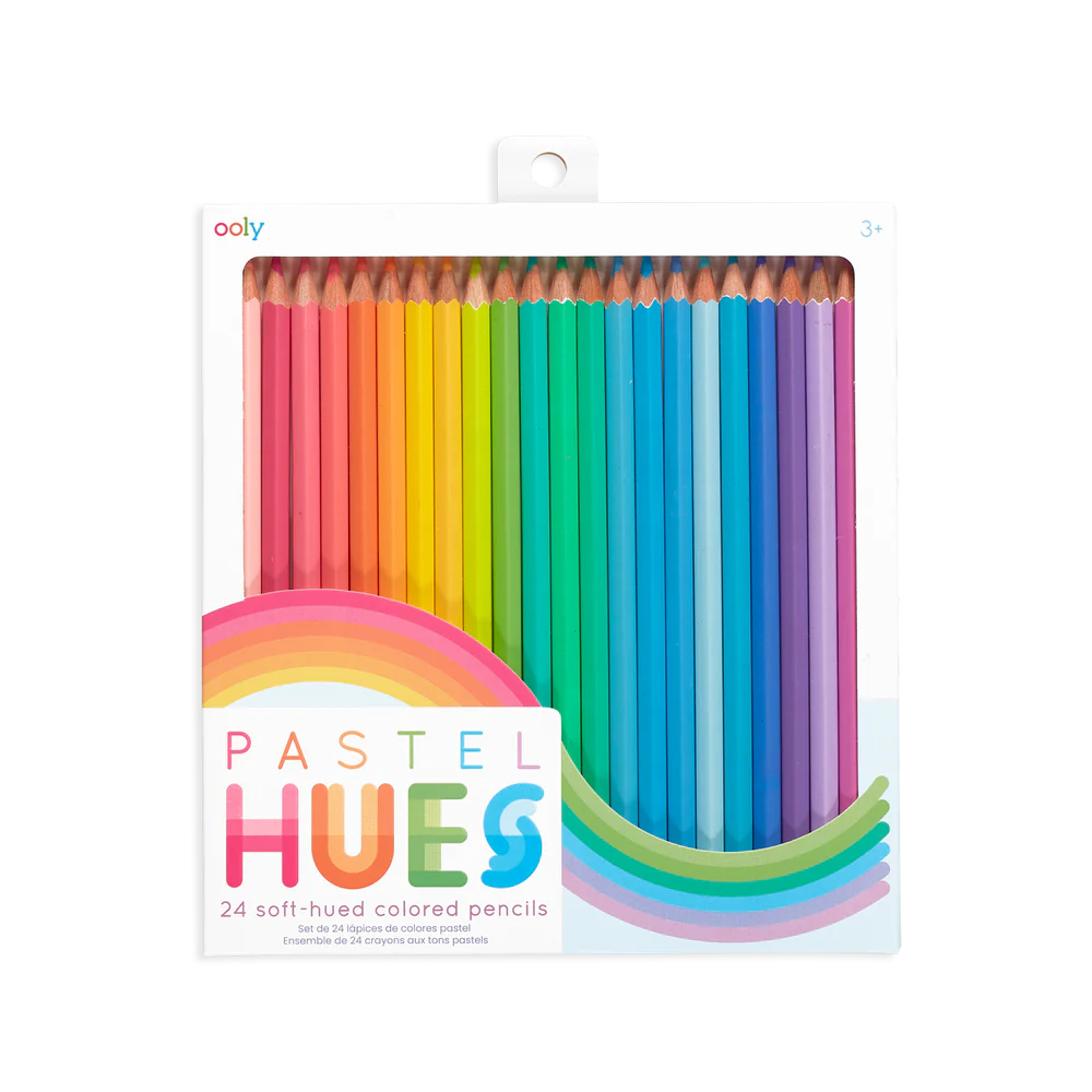 Colored Pencils Pastel - Set of 24 – PEM Shop