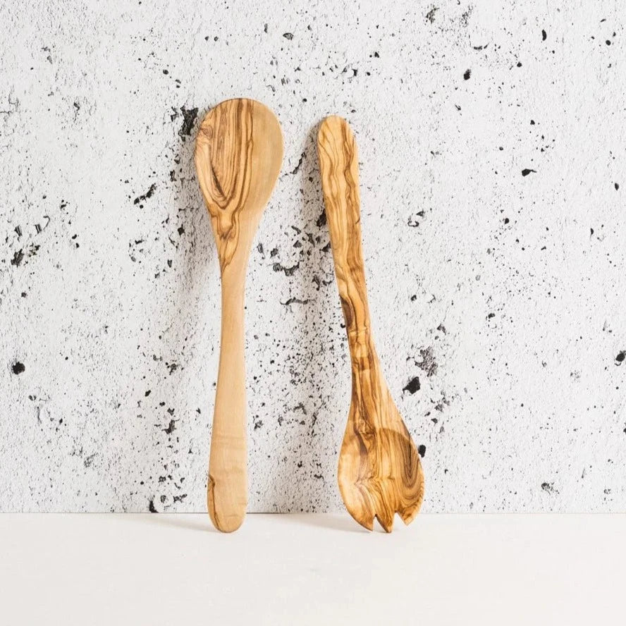 Olive Wood Utensils Set – PEM Shop