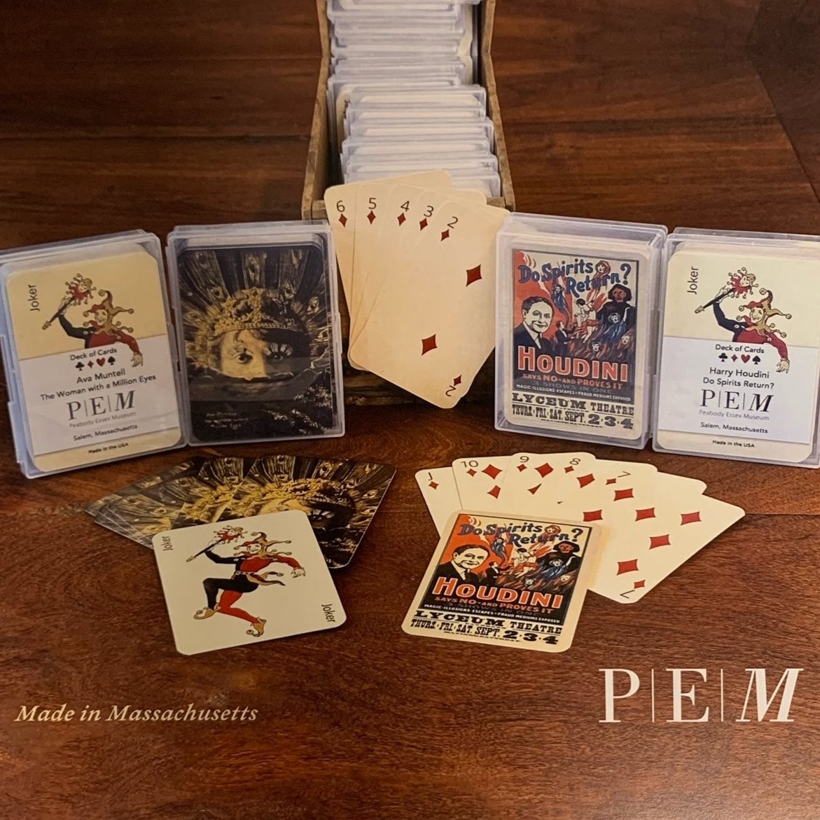 Playing Cards - Conjuring the Spirit World – PEM Shop